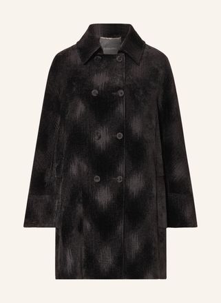 Elena Miro Elena Miro Jacquard-Mantel schwarz