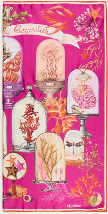 Max Mara Seidentuch Acarre orange