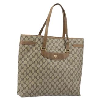 Gucci Pre-owned Vintage GG Canvas Tote - - Pre-owned - Damen - Beige - ONE SIZE
