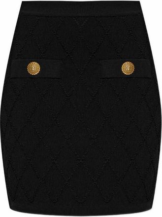 Balmain Minirock - Schwarz