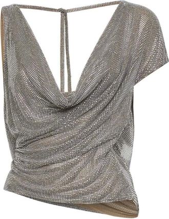 Giuseppe Di Morabito Femme, Tops, Gris, Taille: 38 FR Top
