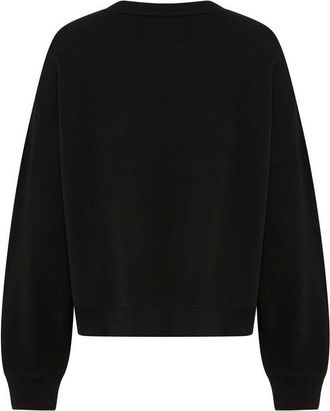 HUGO BOSS Sweatshirt Ever Premium Damenmode im Oversize Fit, mit Stickerei