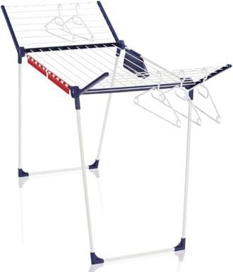 Leifheit Standtrockner Pegasus 200 Solid Comfort mit 20m Trockenl&auml;nge, Fl&uuml;gelw&auml;schetrockner f&uuml;r lange W&auml;schest&uuml;cke, W&auml;schest&auml;nder mit B&uuml;gelstangen, klappbar