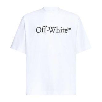 Off-white Big Bookish Skate T-Shirt - - Tops - Herren - Wei&szlig; - XS
