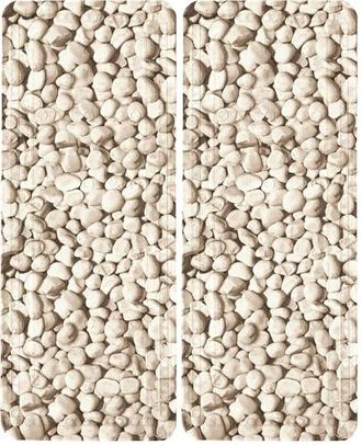 Kleine Wolke Wanneneinlage Stepstone Natur 36 x 92 cm (Packung mit 2)