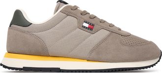 Tommy Jeans Sneakers Tommy Jeans Tj Runner Flag Mix EM0EM01774 Beige