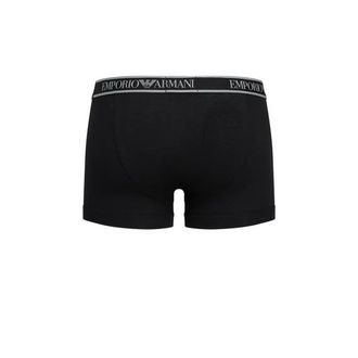 Emporio Armani Lot de trois boxers unis en coton m&eacute;lang&eacute;
