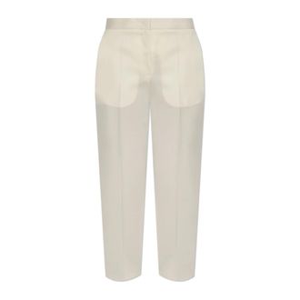Jil Sander Wollhose - - Trousers - Damen - Gelb - S