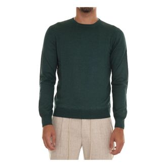 Gran Sasso Steingewaschener Woll-Slim-Fit-Pullover - - Knitwear - Herren - Gr&uuml;n - 5XL