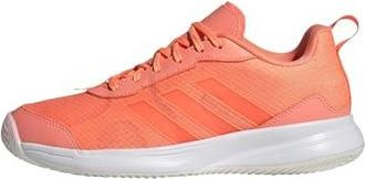 adidas Femme Avaflash Tennis Shoes, Beam Orange/Beam Orange/FTWR White, 37 1/3 EU