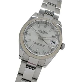 Rolex Pre-owned Datejust - Femme - Pre-owned - Gris - Taille: ONE Size
