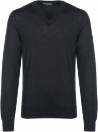 Dolce & Gabbana Herren Grauer Pullover & Strickjacke - - Knitwear - Herren - Grau - M