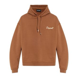 Dsquared2 Hoodie - - Sweatshirts & Hoodies - Herren - Braun - L