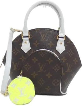 Louis Vuitton Sac &agrave; main Pre-owned Monogram Ellipse BB en toile enduite - Femme - Pre-owned - Brun - Taille: ONE Size