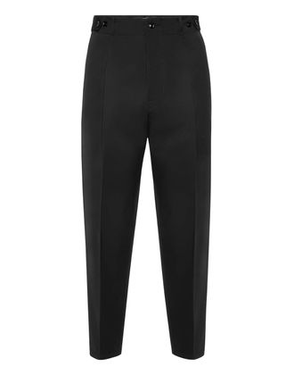 Philipp Plein Wool Trousers Chinos Classic Fit