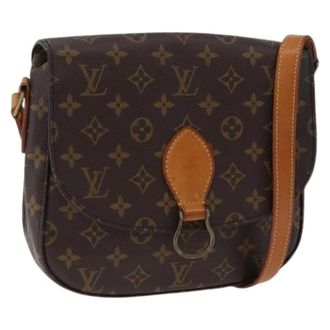 Louis Vuitton Sac bandouli&egrave;re Saint Cloud Pre-owned - Femme - Pre-owned - Brun - Taille: ONE Size