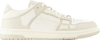 Amiri Womens Skel Top Low Sneaker White Calfskin