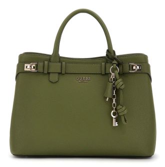 Guess Handtasche Umh&auml;ngetasche Gregoria Large Girlfriend Satchel Olive olivgr&uuml;n