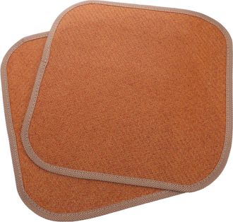 Pretyzoom 2 St&uuml;ck-Pack K&uuml;hlende Sitzkissen Aus Dichtem Material Atmungsaktive Stuhlsitzmatten F&uuml;r B&uuml;ro Sofa Und Gartenstuhl Vielseitig Verwendbar