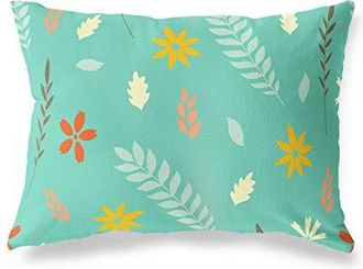 Bonamaison Le Jardin du Lin Kissen Zierkissenbezug Zufälliges Muster Kissenbezug, Weich Bequem, Für Zuhause Autos Büro Sofa Wohnzimmer Couch Schlafzimmer Dekor, 