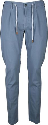 Eleventy Homme, Pantalons, Bleu, Taille: W31 Classic Chinos
