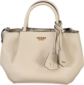 Guess Beige Polyethylen-Handtasche