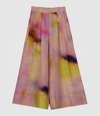 Mes Demoiselles... Pantalon Rosa Multicolor