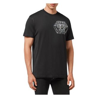 Philipp Plein T-Mtk5927 T-Shirt - - Tops - Herren - Schwarzk - L