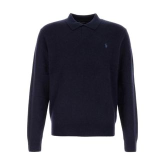 Polo Ralph Lauren Long Sleeve Pullover - - Knitwear - Herren - Blau - 2XL