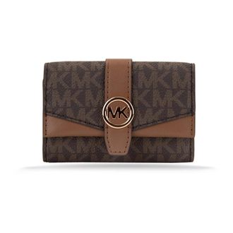 Michael Kors Bryant Zip Key Case - - Accessories - Damen - Braun - ONE SIZE