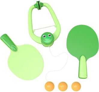 Generico T&uuml;rpong, verstellbare Schl&auml;ger und B&auml;lle, tragbar, lustige Indoor-Aktivit&auml;t, Tischtennis-Trainingsset, f&uuml;r Kinder, M&auml;dchen, Familie und Freunde