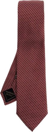 Brioni Homme, Accessoires, Rouge, Taille: ONE Size Cravate en soie