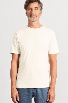 Hempage Hempage Herren vegan T-Shirt Slim Fit Off White