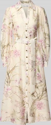 Forever New Abendkleid aus Lyocell-Leinen-Mix Modell Hazel