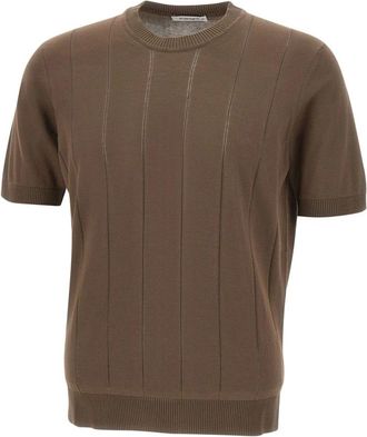 KANGRA Homme, Pulls, Brun, Taille: M Pull Ras du Cou