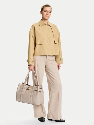 Calvin Klein Handtasche Buckle Medium Tote LV04F3294G &Eacute;cru