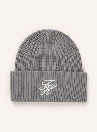 Tommy Hilfiger M&uuml;tze Mit Cashmere grau