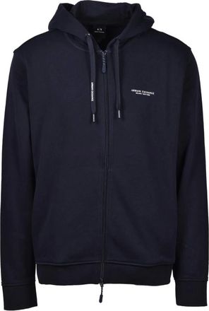 A|X Armani Exchange Coton &Eacute;lasthanne Sweat - Homme - Sweatshirts et sweats &agrave; capuche - Bleu - Taille: L