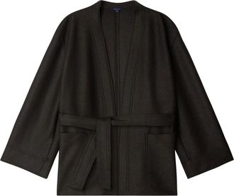 SOEUR Soeur, Femme, Vestes, Noir, Taille: 34 FR Kimono matelassé en vert foncé