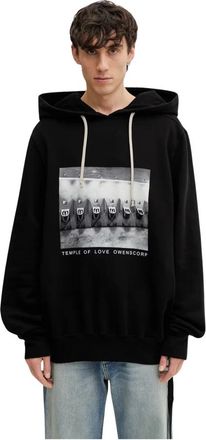 Rick Owens Sweat &agrave; capuche oversize Drkshdw - Homme - Sweatshirts et sweats &agrave; capuche - Noir - Taille: L