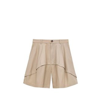 Loewe Paulas Ibiza - Short asym&eacute;trique en coton