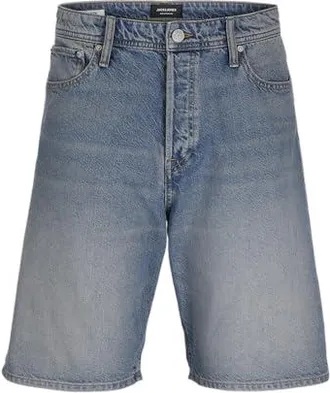 Jack & Jones Jjialex Jjoriginal Sq 071 Short, Bleu Denim, L