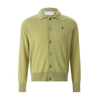 Ami Homme, Pulls, Vert, Taille: L Ami de Coeur Cardigan