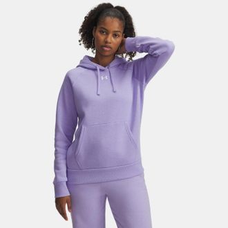 Under Armour Rival Fleece Hoodie für Damen Transparent / Weiß XL
