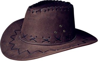 Miobo Cowboyhut Western Cowgirl Hüte 54-Dunkelbraun