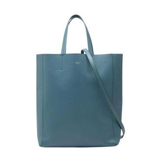 Celine Sac cabas vintage en cuir Pre-owned - Femme - Pre-owned - Bleu - Taille: ONE Size