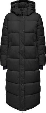 Only Onlann Premium Puffer Coat X-Long OTW Jacket, Noir, S Femme