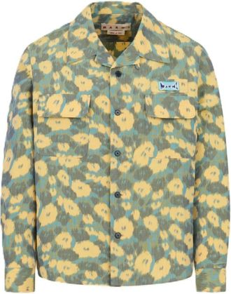 Marni Homme, Chemises, Multicolore, Taille: M Casual Shirt