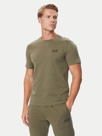 Emporio Armani T-Shirt 8NPT25 PJVPZ U7014 Khakifarben Regular Fit