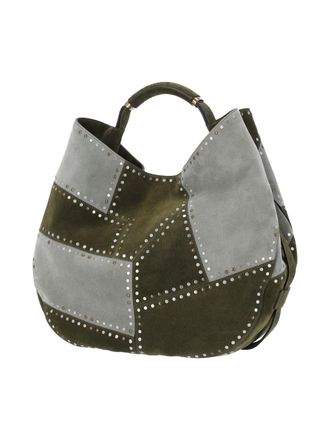 Moschino Womens Bags Green Leather